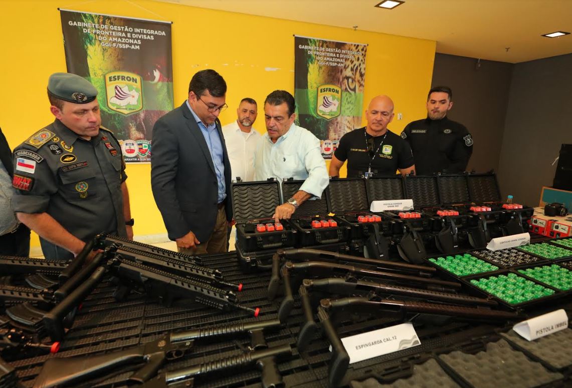 Wilson Lima entrega 24,7 mil em equipamentos para reforçar segurança - SSP