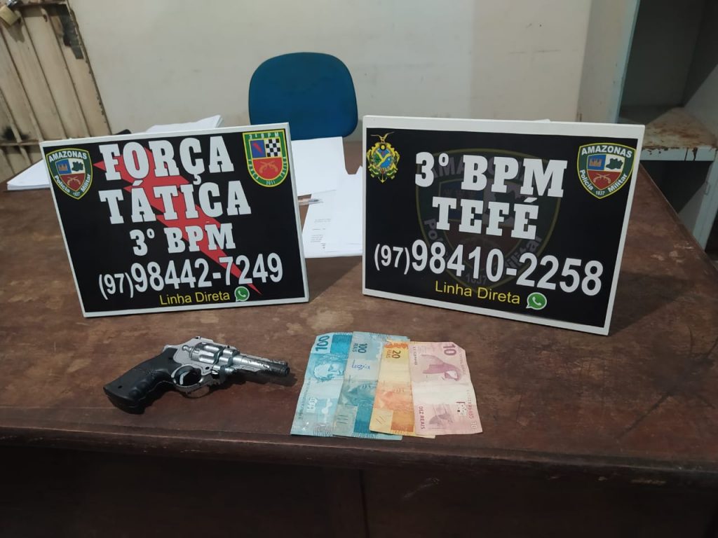 Força Tática Do 3º Bpm Apreendem Adolescente Após Assalto Em Tefé Ssp