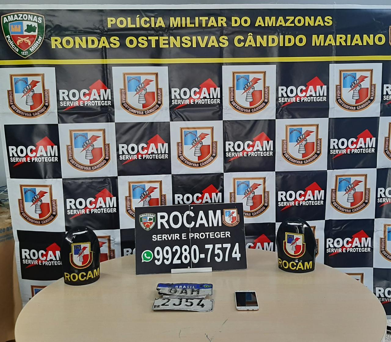 Rocam Motos prende homem por roubo na zona oeste da cidade - SSP Rocam Motos prende homem por roubo na zona oeste da cidade - SSP