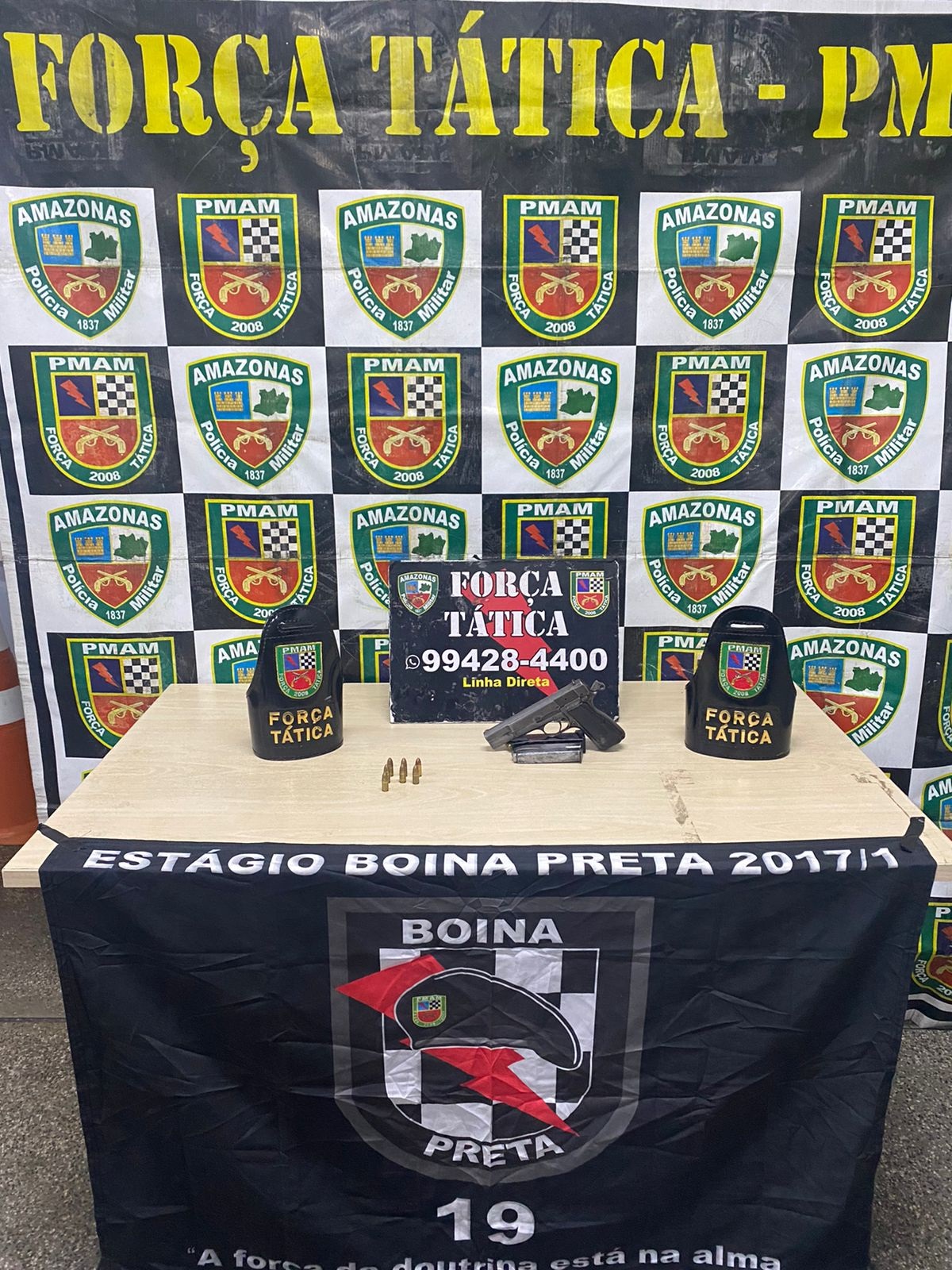 Em ações na capital, Força Tática detém quatro pessoas e apreende armas ...